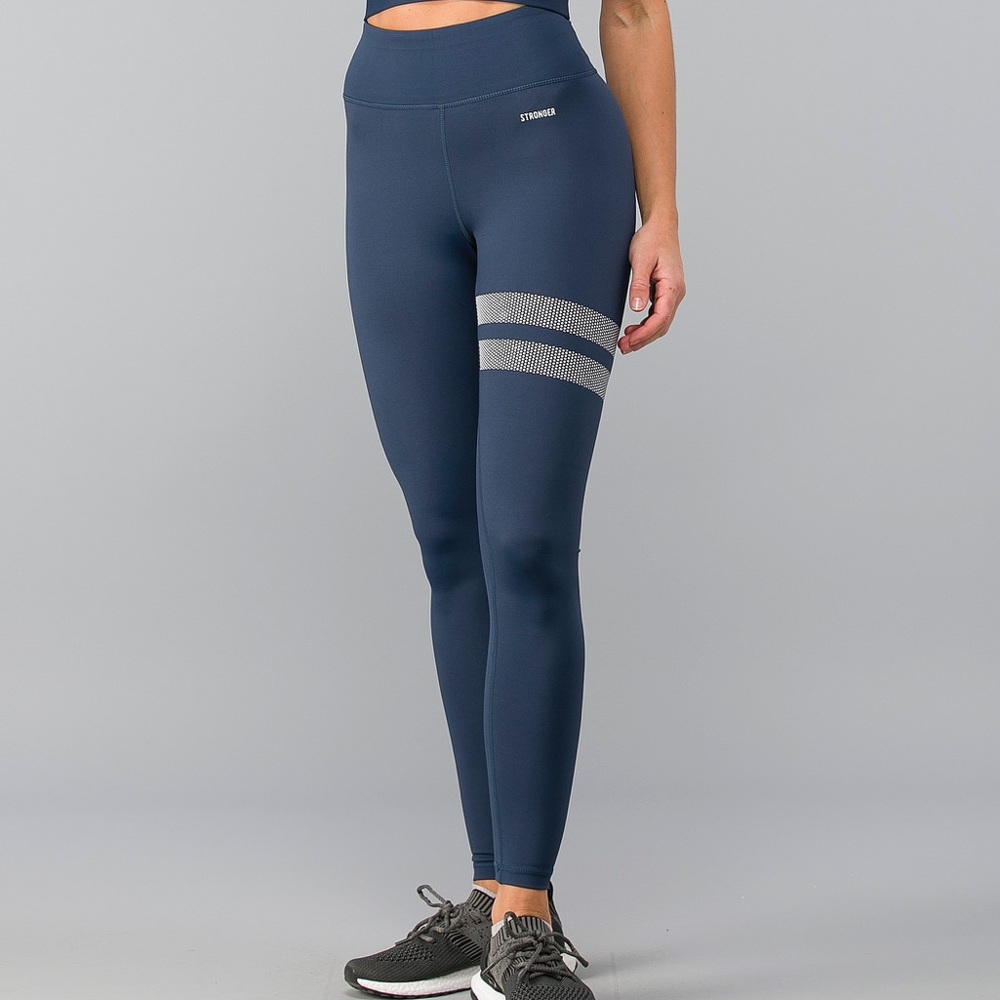 Stronger Label “Atlantica” Signature Tights - Gem